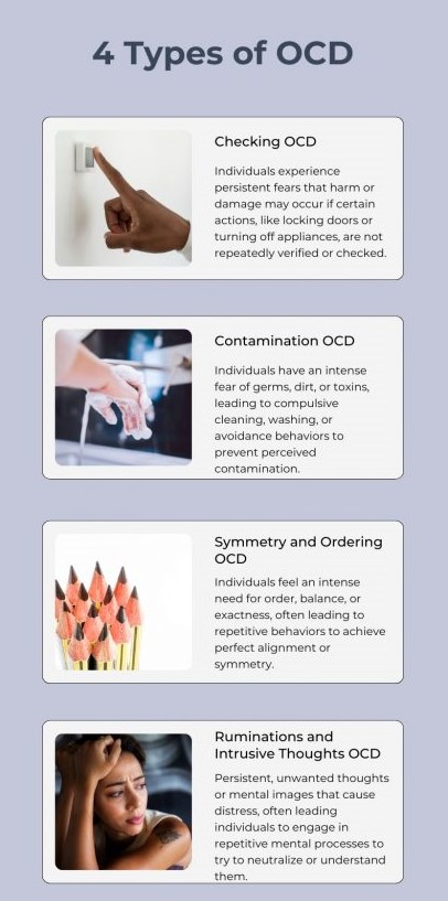 What are the 4 Types of OCD : Get Expert Guide