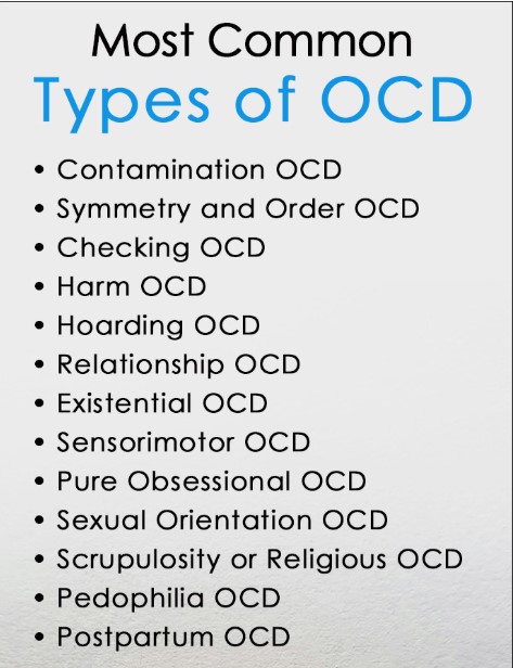 What are the 4 Types of OCD : Get Expert Guide